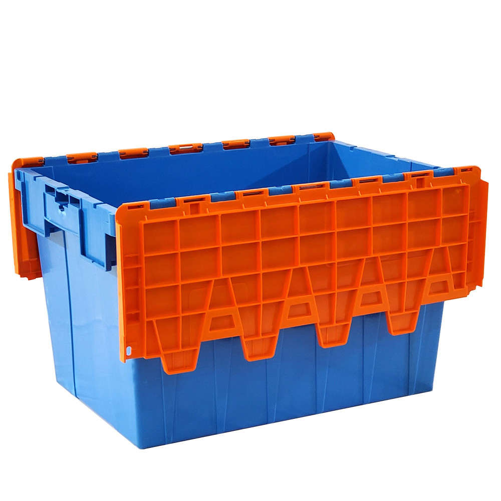 600x400x365mm Plastic Logistic Container Storage Tote Box Storage Crate ...